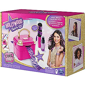 Cool Maker, Hollywood Hair Extension Maker for Girls with 6 Bonus Extensions (18 Total) and Accessories, Amazon Exclusive