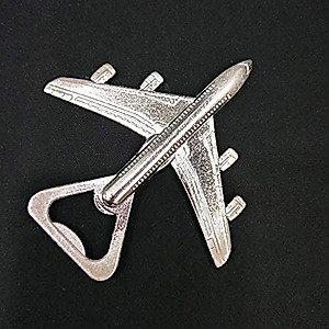 Airplane Bottle Opener Aviation Gifts for Pilot Airplane Decor Birthday Gift for Veteran Plane Beer Bottle Opener