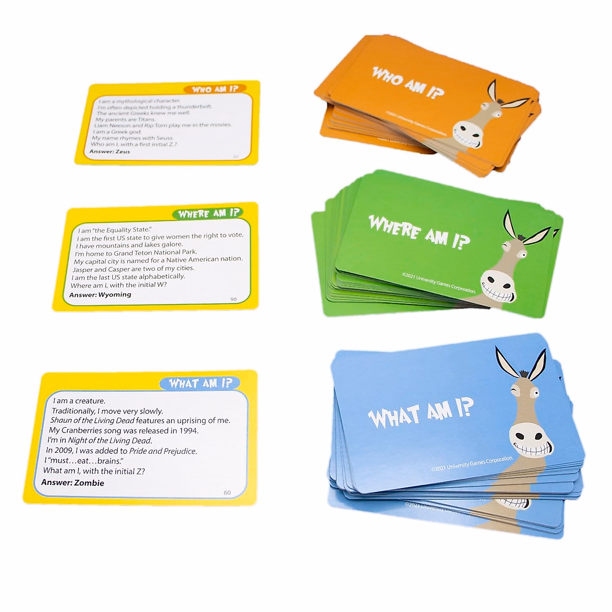 University Games | Smart Ass '80s Tuck Box Card Game, Perfect for Game Night on The Go for 2 or More Players Ages 12 and Up