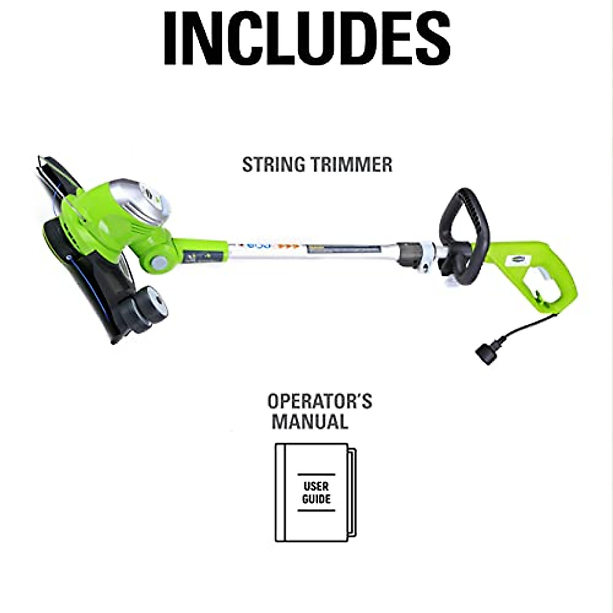 Greenworks 5.5 Amp 15" Corded Electric String Trimmer
