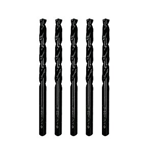 DelitonGude 9/32 inch HSS M35 Cobalt Twist Drill Bits,High Speed Steel,Pack of 5,Suitable for Steels,Cast Iron,Stainless Steels and Other hardMetals(9/32inch)