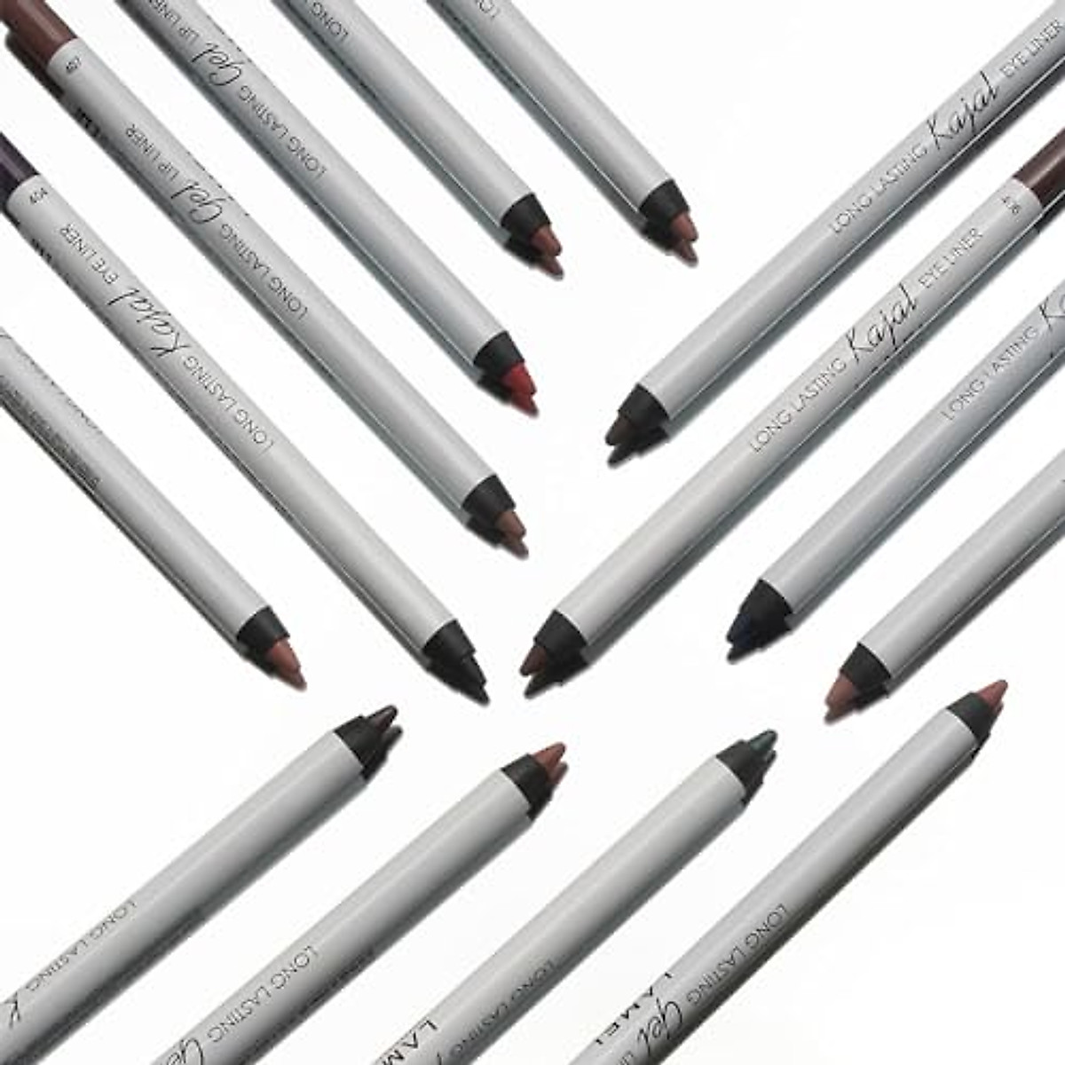 Lamel Long Lasting Gel Eyeliner Kajal - Smudgeproof & Waterproof - High Pigment Formula for Vibrant Eye Look - with Intense Color Payoff & Easy Application, 401-1.4g/0.05oz