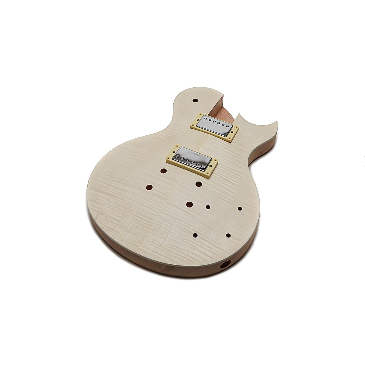 Solo LPK-10 DIY Guitar Kit With Flame Maple Top