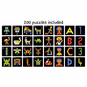 Play Panda Magnetic Puzzles Triangles 500 Colorful Magnets Medium