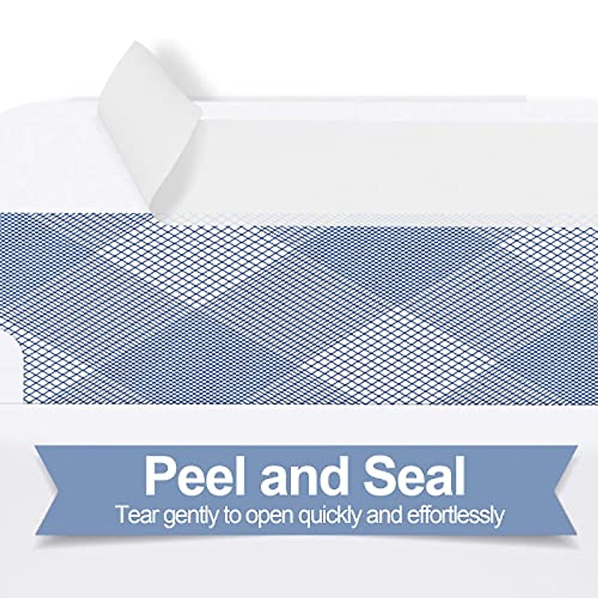 500 #9 Double Window Security Envelopes, PANDRI NO.9 Self Seal Envelopes Designed for Invoices and QuickBooks, Business Statements & Documents -Number 9 Size 3 7/8 Inch X 8 7/8 Inch - 24 LB