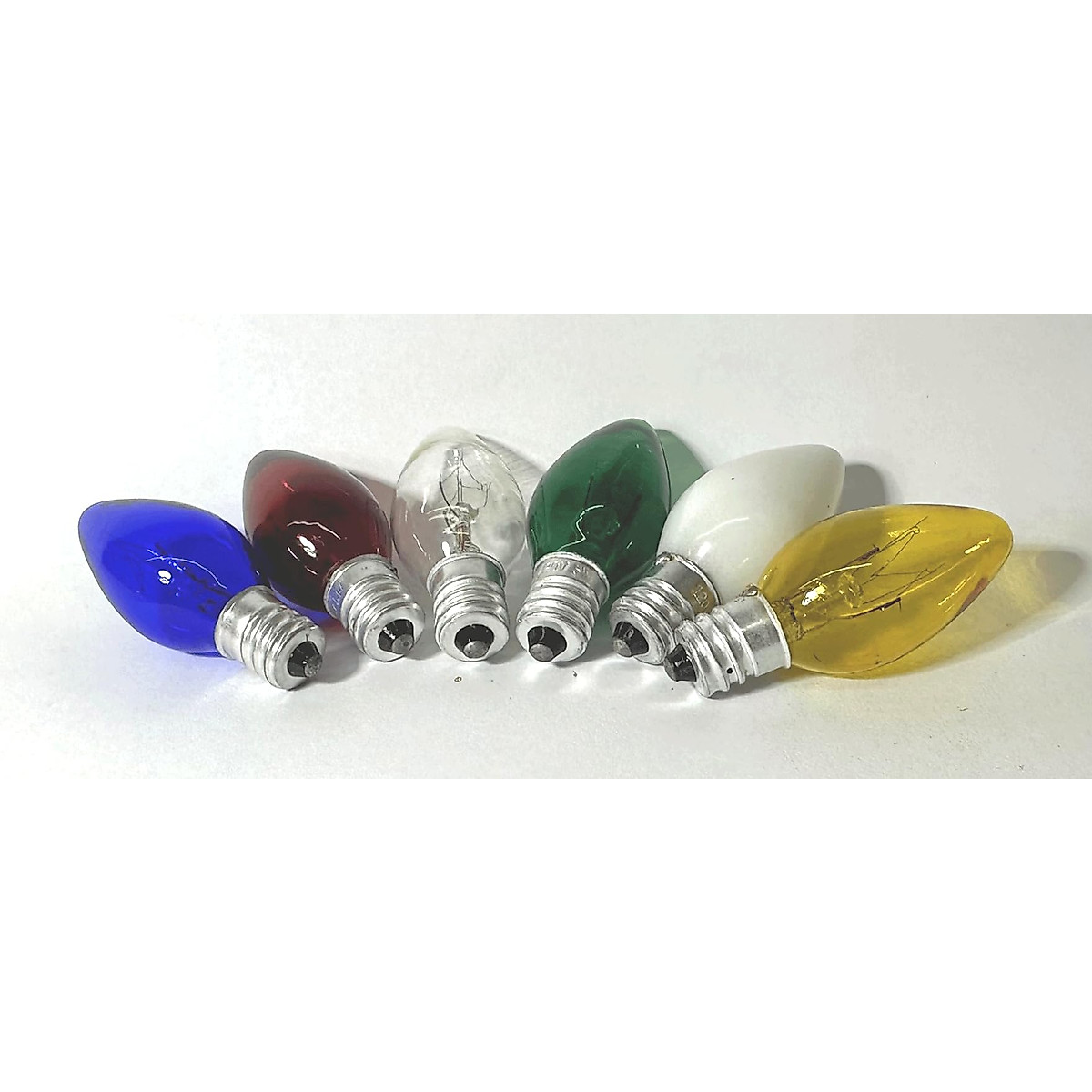 UI PRO TOOLS Assorted Color Night Light Bulb - 6PC