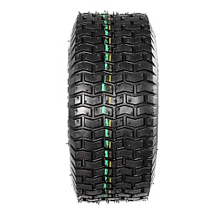 MaxAuto 2 Pcs 11x4X5 11x4.00-5 Turf Tire for Lawn & Garden Golf Cart Mower, P512 LRA