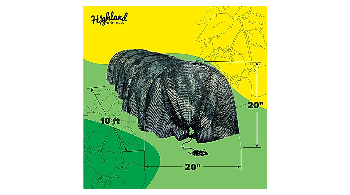 Garden Tunnel Shade Net Cover for Sun Protection | Highland Garden Supply
