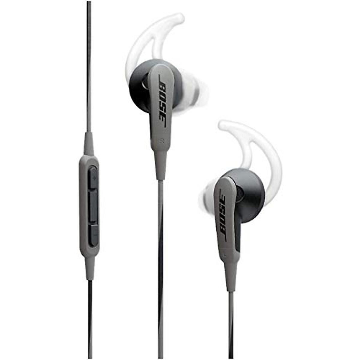 Bose SoundSport in-ear headphones for Samsung and Android devices, Charcoal (Renewed)