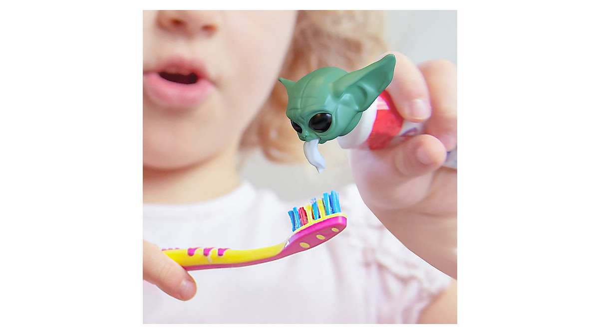 Mefaster Yoda Toothpaste Cap Dispenser for Kids & Adults