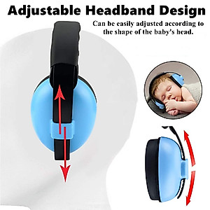 Baby Hearing Protection Earmuff Ear Defenders 0-4Y Noise Cancelling Headphones