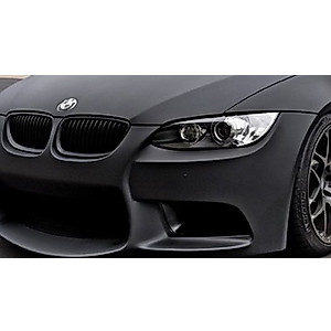Black Matte Cast Decal Automotive Use Bubble and Air-Free Car Wrap Vinyl Large Roll 3MIL-VViViD8 (6ft x 5ft)