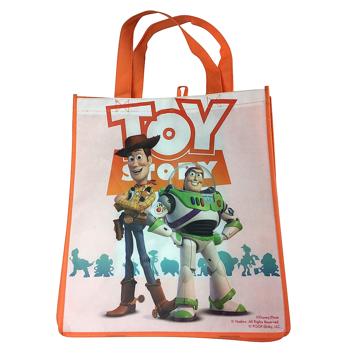 D8 Disney's Pixar Toy Story 4 Large Reusable Tote Bag Multicolor