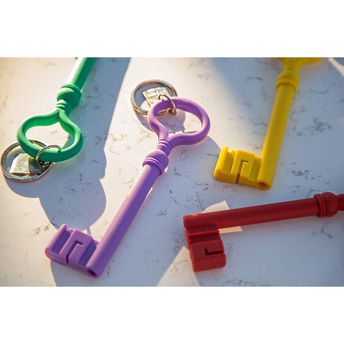 Areaware HARK3KV Keychain, Lavender