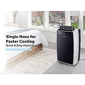 Honeywell R-MN4HFS9 14,000 BTU Dehumidifier & Fan, Heat and Cool Portable Air Conditioner, Black and Silver - Certified Refurbished