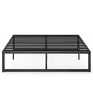 ZINUS Abel Metal Platform Bed Frame / Mattress Foundation with Steel Slat Support / No Box Spring Needed / Easy Assembly, Queen
