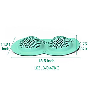 Extra Large Laundry Bag for Delicate Bra Washing Bag, 360° Cleaning Bras Silicone Laundry Science Bag, Lingerie Wash Bag for Underwear Brassiere Protection Bra Washing (Green)