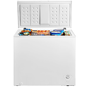 Midea WHS-258C1 Single Door Chest Freezer, 7.0 Cubic Feet, White