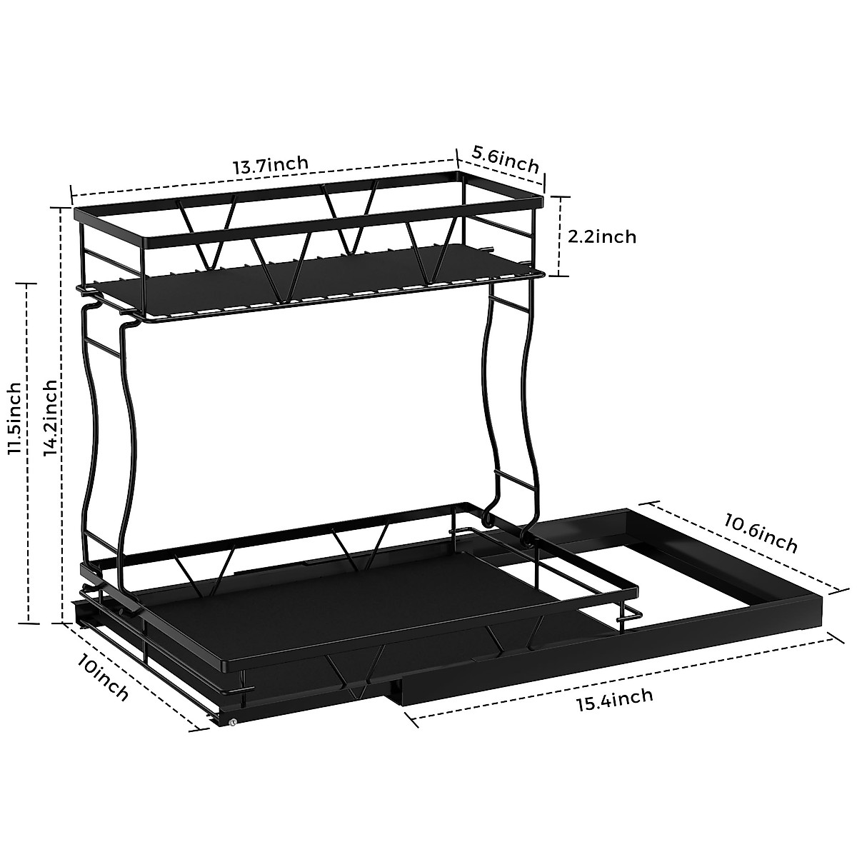 HBlife Under Sink Organizer