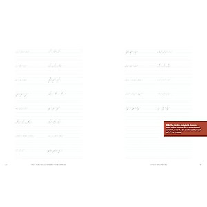 Print and Cursive Handwriting Workbook: 35 Lessons to Improve Your Penmanship