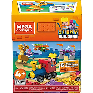 Mega Construx Story Builders Saga Storytelling Building Set, Multicolor