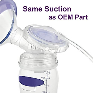Maymom Tubing Compatible with Lansinoh Breastpump Not Original Lansinoh Pump Parts Replace Lansinoh Tubing. Work with Lansinoh Signature Pro,Lansinoh Smartpump