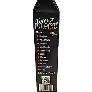 Forever Black Bumper & Trim Kit (NEW Improved Formula & Larger Size)