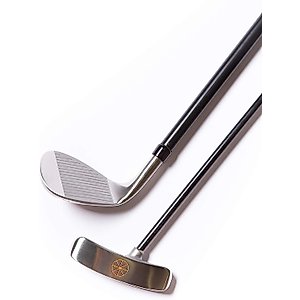 Orange Whip Golf Short Game Package, includes Wedge and Putter - Made in USA - Right Handed
