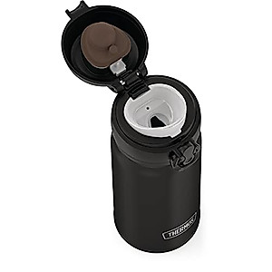 THERMOS 12oz Stainless Steel Direct Drink Bottle, Black