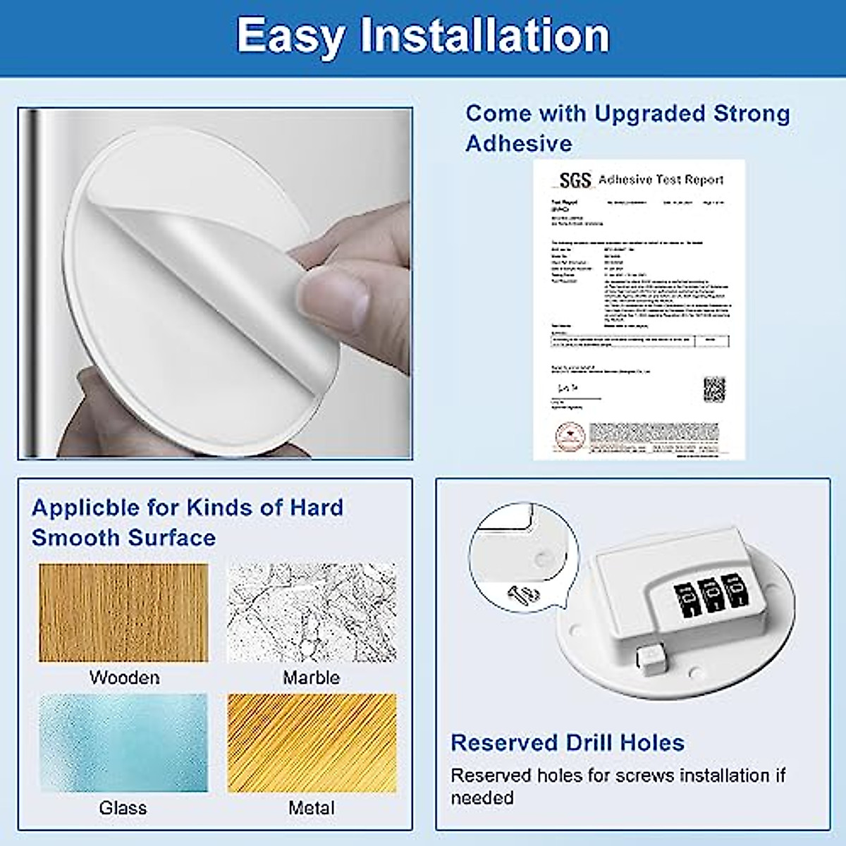 Refrigerator Lock Combination AOSITE 2 Pack Fridge Locks for Adults Mini Fridge Locks for Kids Refrigerator Adhesive Lock Freezer Door Lock Child Safe Keyless Digital Refrigerator Lock Childproof