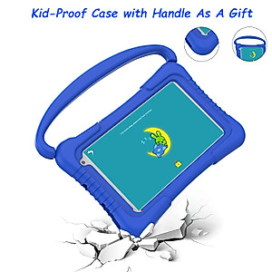 ATOZEE Kids Tablet 7 inch, Android 11 Toddler Tablets, Tablet for Kids 32GB Storage 2GB RAM, 1024x600 IPS HD Touchscree, Quad-Core Processor with WiFi Bluetooth Dual Camera (Blue)