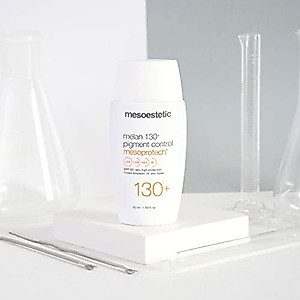 Mesoestetic Mesoprotech Melan Cream SPF 130+ Pigment Control-Protects Skin against UVB, UVA, HEV, IR-Facial Sunblock