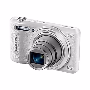 Samsung WB35F 16.2MP Smart WiFi & NFC Digital Camera with 12x Optical Zoom and 2.7" LCD (White)