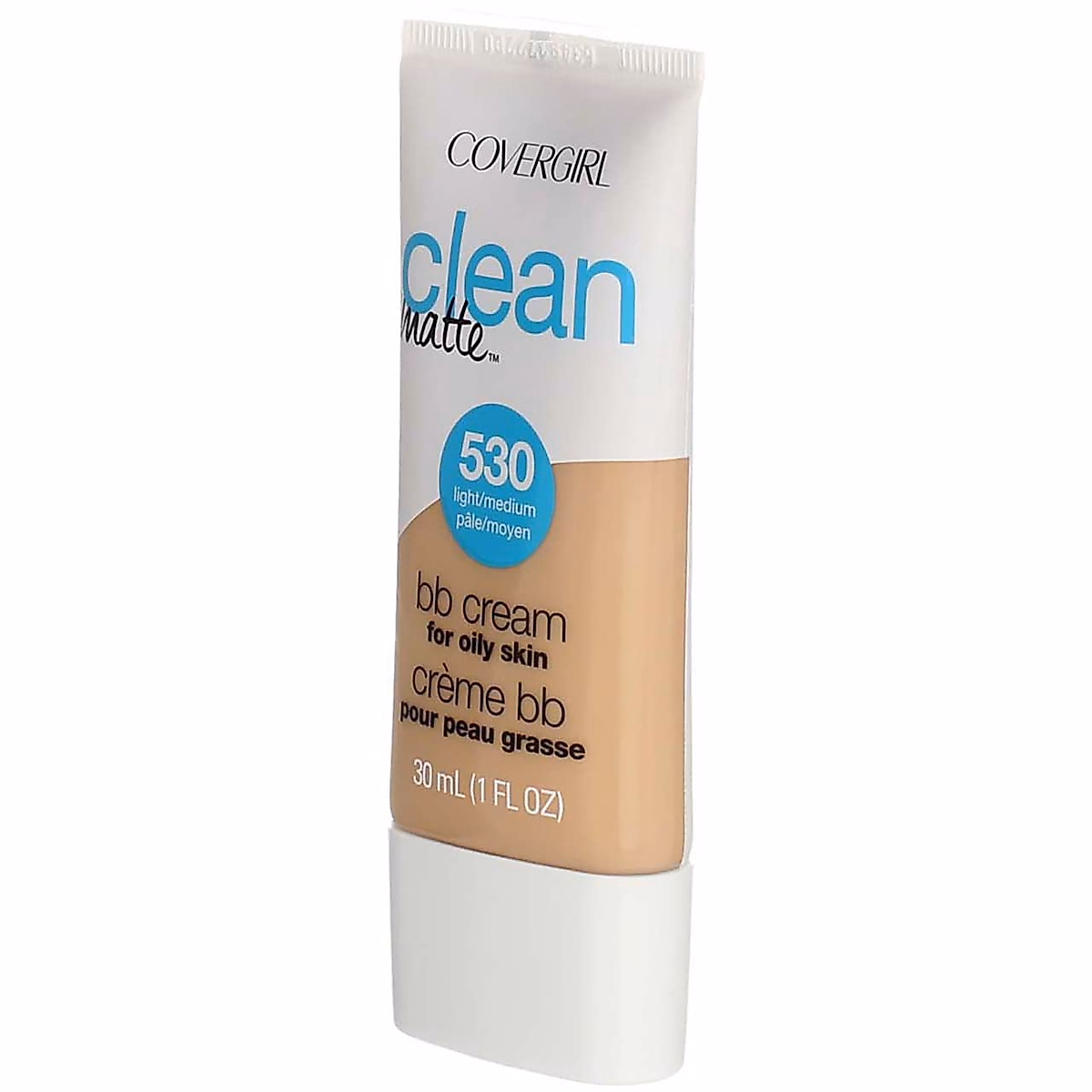 COVERGIRL - Clean Matte BB Cream, Oil-Free, Long-Lasting, Sensitive Skin, Lightweight, 100% Cruelty-Free