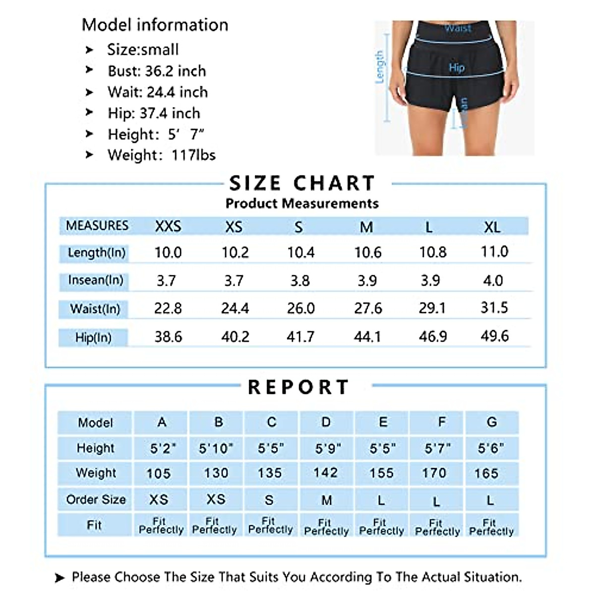THE GYM PEOPLE Womens High Waisted Running Shorts Quick Dry Athletic Workout Shorts with Mesh Liner Zipper Pockets (Jasmine Green, Small)