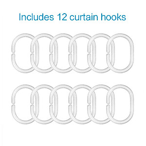 ArtSocket Shower Curtain Watercolor Bath Pink Flamingos Grey Polka Dots Chic Tropical Home Bathroom Decor Polyester Fabric Waterproof 72 x 72 Inches Set with Hooks