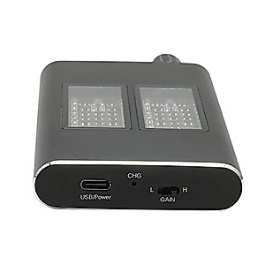 Headphone Amplifier,Portable HiFi 3.5mm Headphone Amplifier Rechargeable Headset Amp with Two Stage Gain Switch Compatible with Mobile Phones Tablets MP3