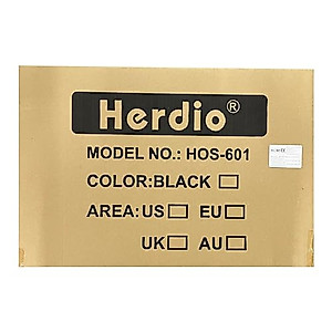 Herdio 6.5 Inches Outdoor Speakers Wired Waterproof Passive,Wall Mount Speakers with 800 Watts Powerful Bass for Home Patio Garden Covered Deck,All-Weather Durability,Black(2 Pairs)