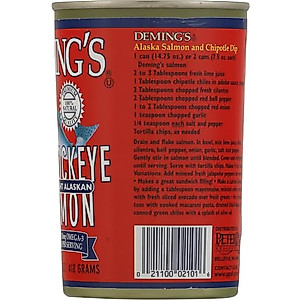 Deming's Wild Caught Alaskan Salmon, 14.75 oz
