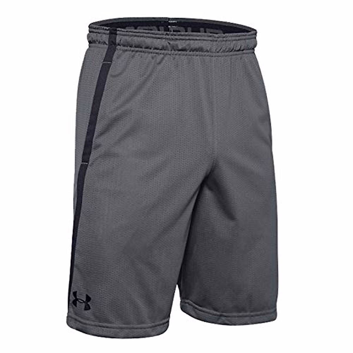 Under Armour Men's UA Tech HeatGear Athletic Mesh Shorts (3XL, Grey)