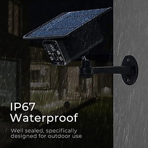 Wireless Solar Security Camera, 2K Outdoor WiFi Surveillance Camera with Spotlight, IP67, Motion Detection Alarm, Color Night Vision, 2-Way Audio, Cloud/SD Card Storage