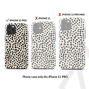 BURGA Cellular_Phone_CASE Compatible with iPhone 11 Pro, Silicone, Heavy Duty Protection, Slim Fit, Wireless Charging Compatible & Shock-Absorbent, Almond Latte