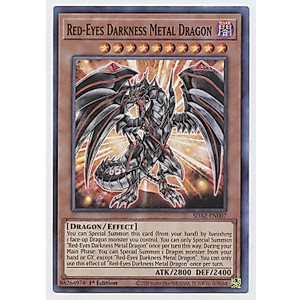 YU-GI-OH! Red-Eyes Darkness Metal Dragon - SDAZ-EN007 - Common - 1st Edition