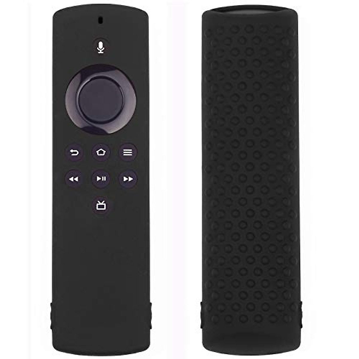 CUCUDAI Silicone Case Forr Amazon Fire TV Stick Lite Remote Control Shockproof Anti-Slip Replacement Protective Cover Case-Pink