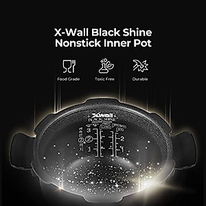 CUCKOO CRP-MHTR0309F | 3-Cup (Uncooked) Twin Pressure Induction Heating Rice Cooker | 11 Menu Options: High/Non-Pressure & More, Made in Korea | White, 3 Cups