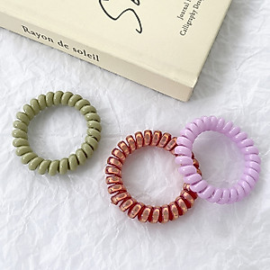 20pcs Scrunchies Satin Hair Ties Small Mini Thin Elestics Ponytail Holder Hair Bands Scrunchy For Thick Curl Hair Holiday Hair Ties Accessories No Damage Hairties daily Gift for Women Girls Teen(Thick Black)