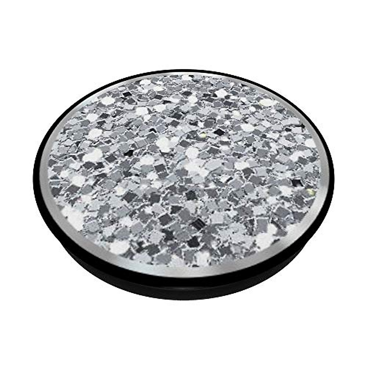 Silver-Color-Picture PopSockets PopGrip: Swappable Grip for Phones & Tablets