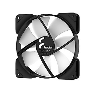 Fractal Design Aspect 14 RGB 140 mm PWM Wide 500-1700 RPM Range Black Frame Computer Fan