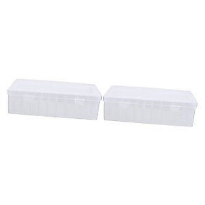 2pcs 42 42 Axis Embroidery Thread Box Bobbin Plastic Desktop