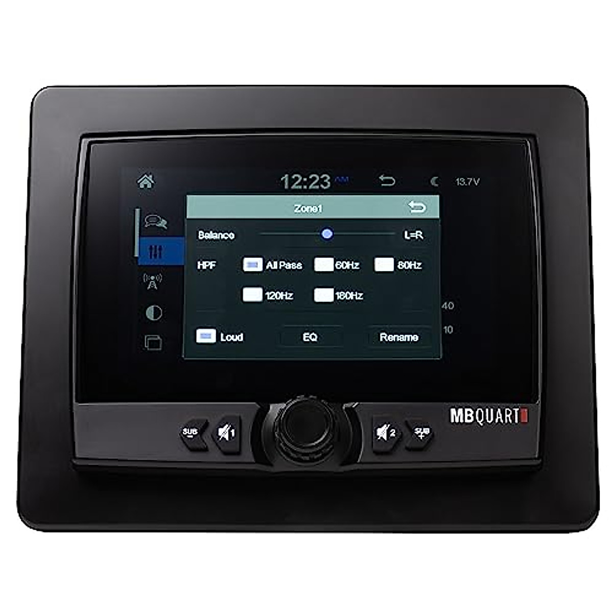 GMR7V1 7-Inch Waterproof Touchscreen CarPlay Source Unit